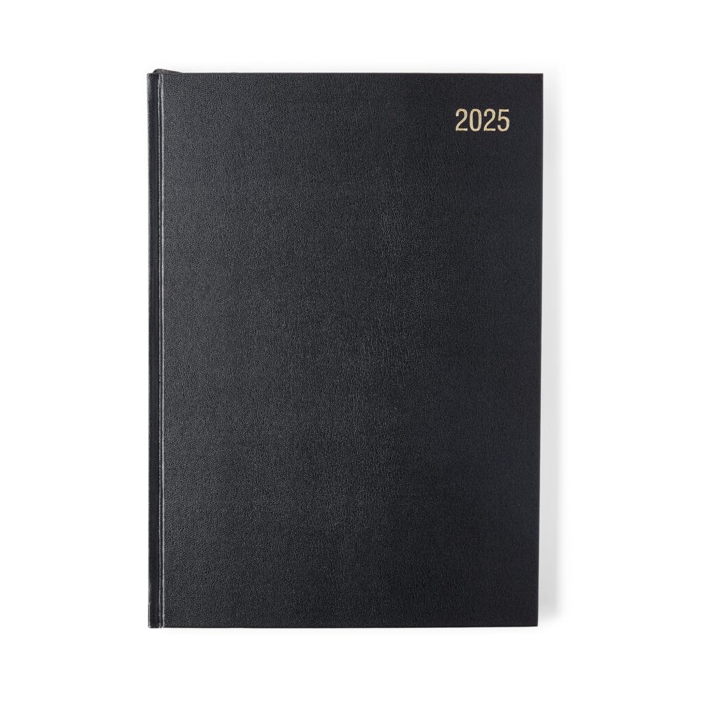 A4 Executive Diary 2026 Black - LIMITED STOCK !!! — Statesman Stationery
