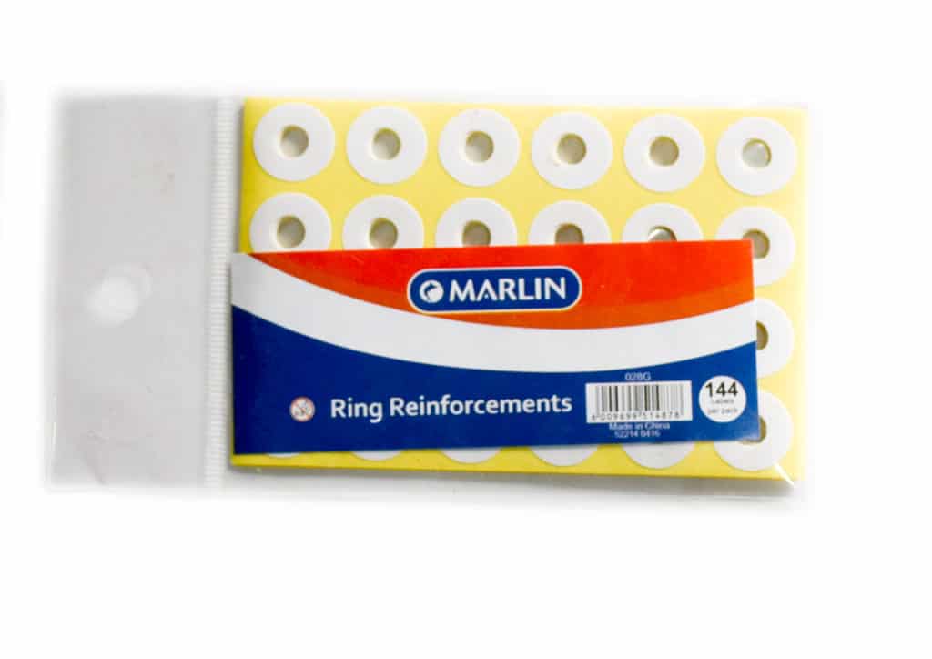 Reinforcement Labels White — Statesman Stationery