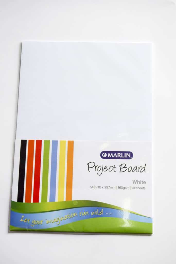 Project Board White A4 10 Sheet Marlin — Statesman Stationery
